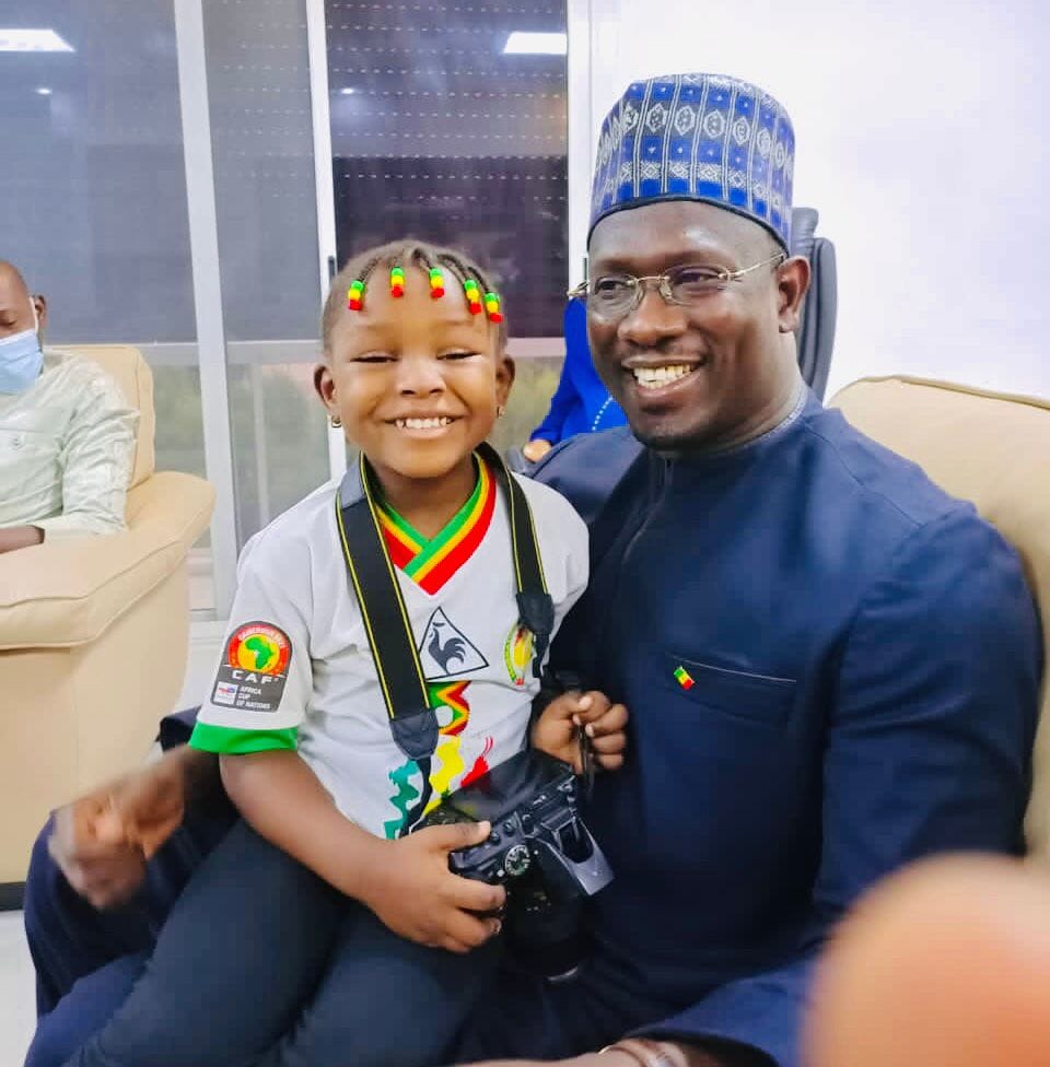 Aïcha Fadé est arrivée au Sénégal