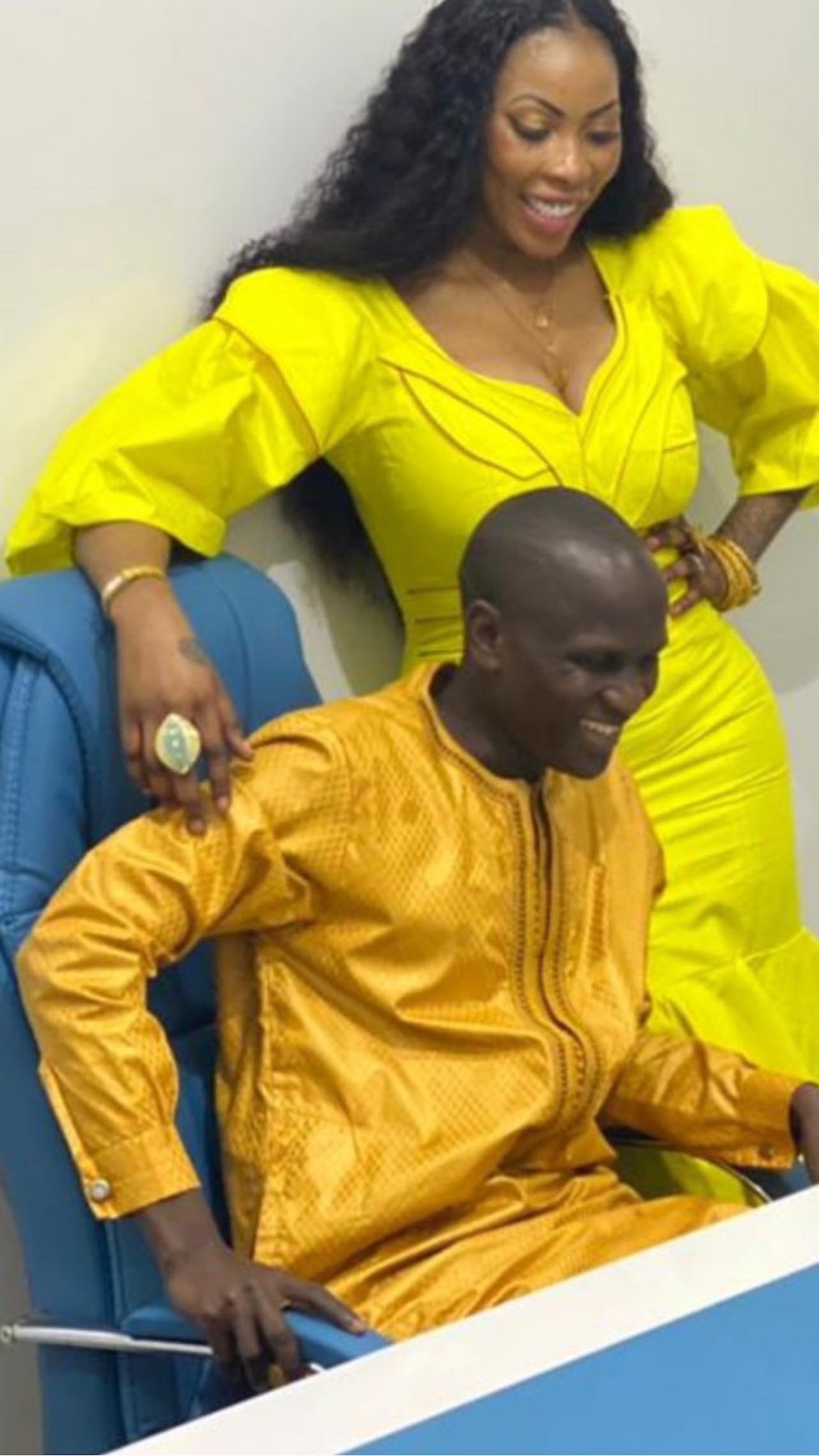 Nabou Dash et son mari se retrouvent