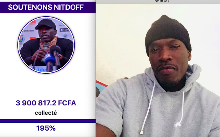 Apres l'annulation de son concert, le rappeur Nit Doff reçoit une ...