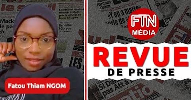 La Revue de Presse de Fatou Thiam Ngom du Lundi 12 Aout 2024 (wolof)
